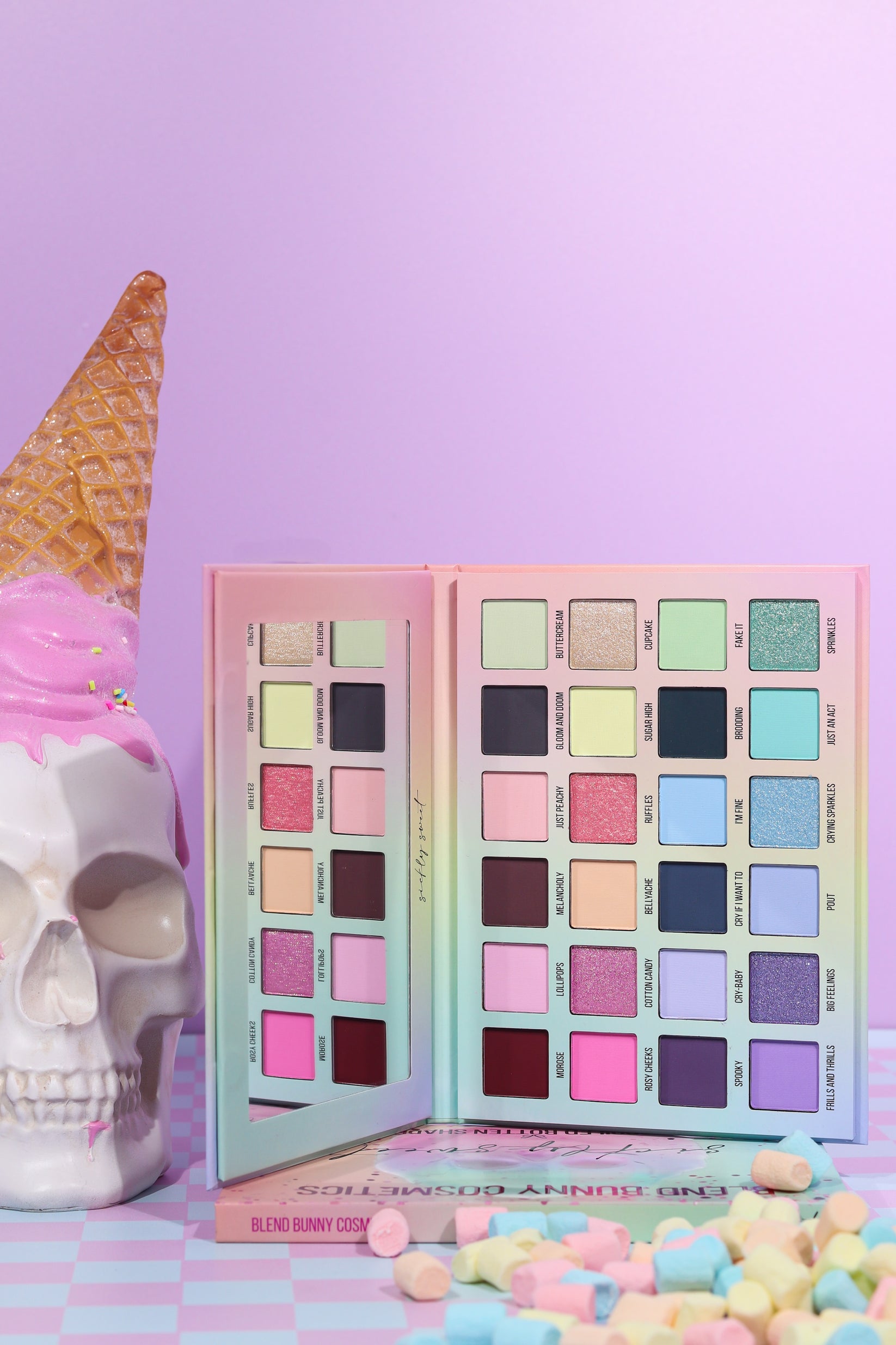 SICKLY SWEET PALETTE (MAGNETIC PANS) – Blend Bunny Cosmetics